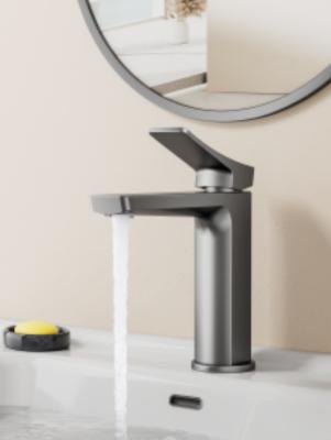 China Aluminum Basin Mixer Faucet Model 6071 – Lead-Free Bathroom Tap with Dual Water Modes for sale