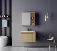 Quality Modern Plywood Bathroom Vanity with Mirror Cabinet Model 6049 – Waterproof for sale