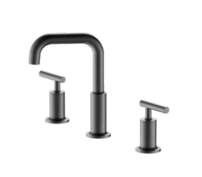 China Double Handle Basin Faucet Model 25003 – Brass Bathroom Sink Mixer Tap for sale
