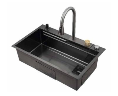 China Handmade Stainless Steel Kitchen Sink S001 Series 68x46 / 75x46 – OEM ODM Single Bowl Sink for sale