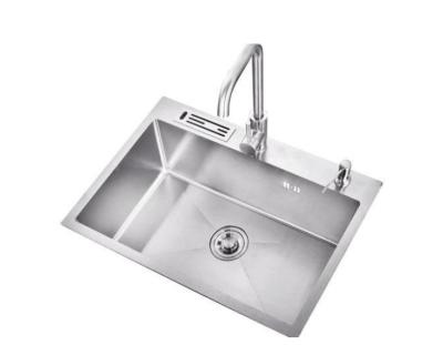 China Single Bowl Stainless Steel Kitchen Sink HM-SB/S-6845-KH – OEM ODM Custom Kitchen Sink for sale