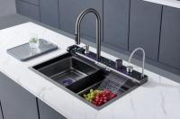 China Stainless Steel Kitchen Sink Workstation 33x22 Inch Multi-Function Undermount for sale