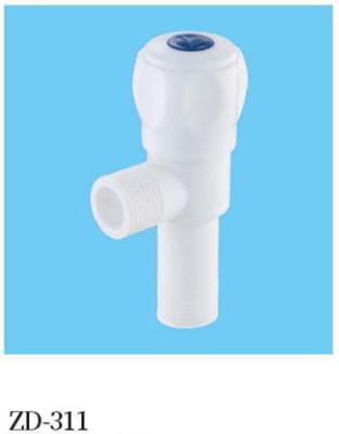 China Mocee ZD-311 Plastic Angle Valve PP Shut Off Valve for Bathroom & Water Supply for sale