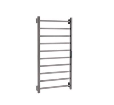 China Mocee 27007 SUS304 Electric Towel Warmer Rack – Heated Bathroom Towel Rail for sale