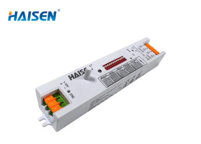 China Función de oscurecimiento ultra delgada blanca del sensor de movimiento de la microonda 1V 10V en venta