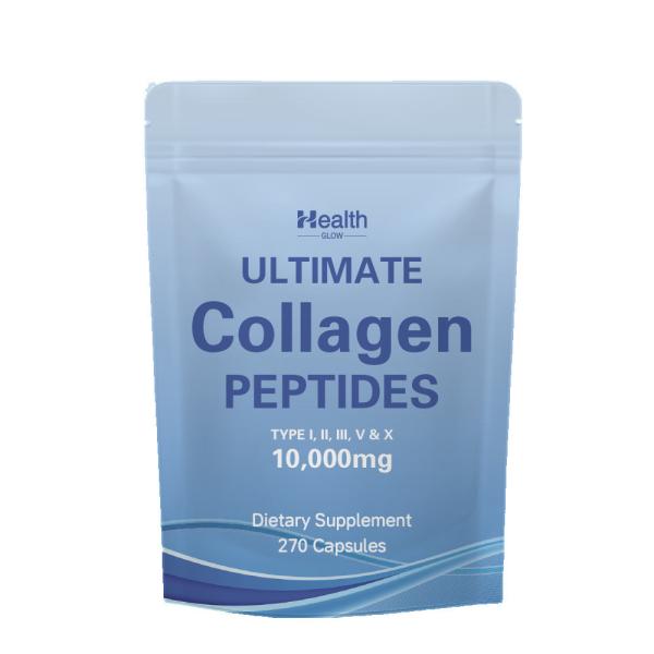 Quality Multi Vita Collagen Complex Oem Capsule Types I II III V X 10000mg for sale