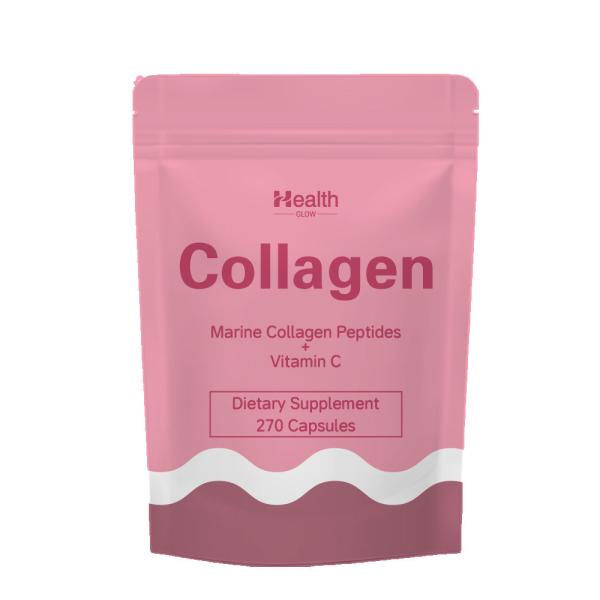 Quality Marine Vitamin C And Collagen Supplements 270 Capsules Customized For Skin for sale