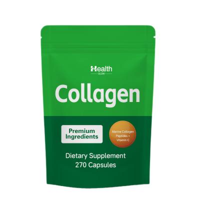 China Skin Marine Vitamin C Peptides Collagen Capsules Supplementation GMP Certificated for sale