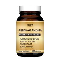 Quality Turmeric Rhodiola Rosea Ashwagandha Capsules Supplements 400mg for Immune System for sale