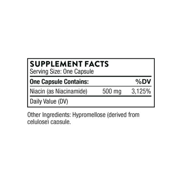 Quality Health Glow Niacinamide 500mg Dietary Supplement | 180 Hypromellose Capsules | for sale