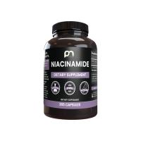 Quality Health Glow Niacinamide 500mg Capsules | Premium Vitamin B3 Supplement | 365 for sale