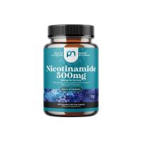 Quality Health Glow Nicotinamide 500mg Capsules | Energy-Boosting Vitamin B3 | 60 for sale