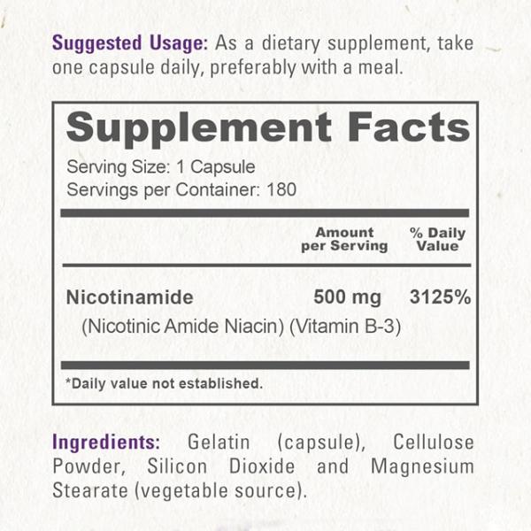 Quality Health Glow Nicotinamide 500mg Capsules for sale