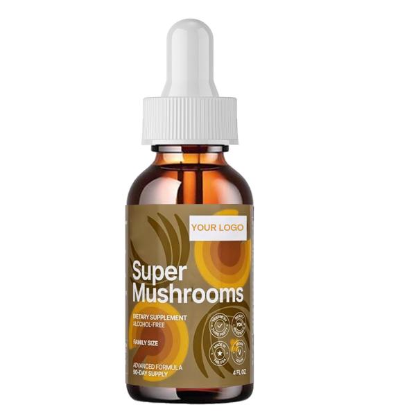 Quality Super Mushrooms Liquid Extract with Reishi & Cordyceps for sale
