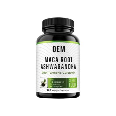 China OEM Maca + Ashwagandha Complex – 5% Maca Extract & 95% Curcumin for sale