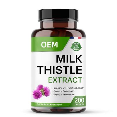 China Milchdistel-Extrakt Kapseln 1000 mg 90 Zählung zur Unterstützung der Leber zu verkaufen