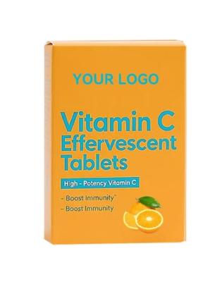 China Vitamin C Efferveszente Tabletten 30pcs Flasche zur Unterstützung des Immunsystems zu verkaufen