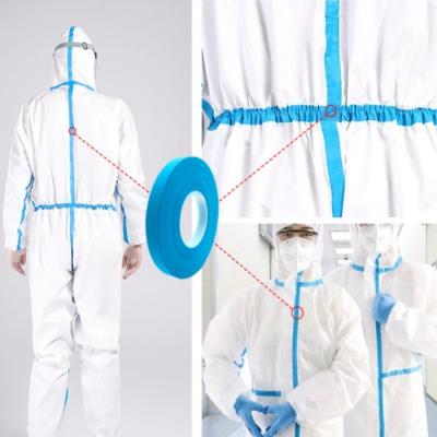 Cina Nastro per indumenti protettivi in ​​tessuto non tessuto di ventilazione, larghezza 2 cm, spessore 0,16 mm in vendita