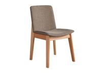 China Color Selectable Beech Dining Chair With High Density Foam Mats for sale