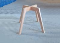 China Beech Dining Room Chair Frames , Dining Chairs Wooden Legs Stable Structure for sale