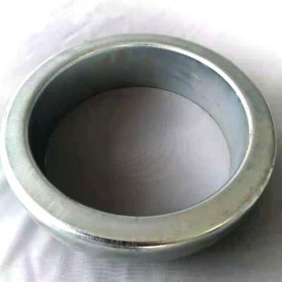 China Filter Cage Top Cap   Draw Processing Filter Cage U Shape Edge Top Cap Galvanized Plate Stainless Steel for sale