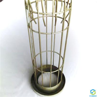 China Zinc Coating Finger Joint Filter Bag Cages And Venturi for sale
