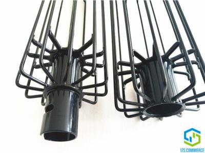 Cina Due pezzi dalla stella del filtro della gabbia di torsione del silicio del rivestimento della piega del ragno unito della gabbia 110mm ingabbiano la gabbia del collettore di polveri di acciaio dolce in vendita