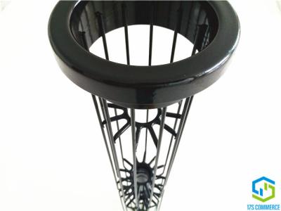 China Silicone comum global da gaiola da estrela de duas seções que reveste 12 a gaiola da casa do saco do aço carbono da gaiola da aranha da gaiola 120mm do plissado à venda