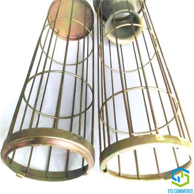 China PE Polyester Filter Bag Dust Collector Filter Cage for sale