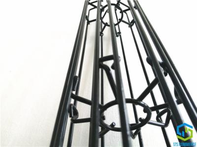 Cina 138mm 144mm 8 gabbie del filtro a sacco dal poliestere della piega in vendita