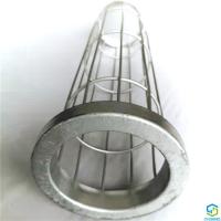 China Round PTFE Dust Filter Bag Dust Collector Filter Cage for sale