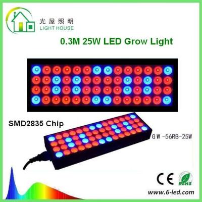 China Reflector 25w Led Weed Growing Lights , Square Red Led Plant Grow Lights for sale