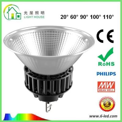 China Energy Saving 100 Watt Led High Bay Light For Commercial Lighting , 100-120LM/W Efficiency for sale