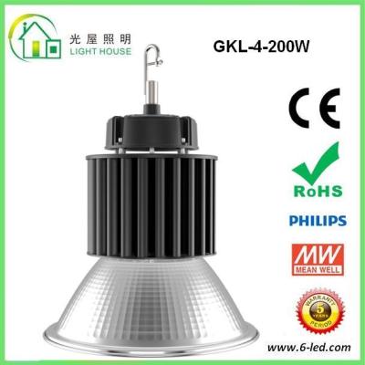 China 200 Watt Aluminum High Bay LED Lighting with 5000-5500k , UL DLC Certified for sale
