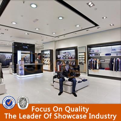 China custom made shop furniture garment display/garment store display design for garment for sale