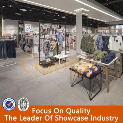 China high quality retail garment shop interior design furniture for garment display for sale