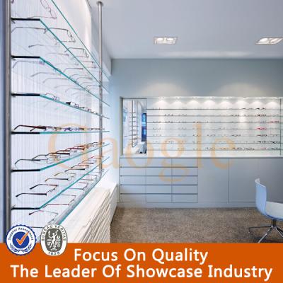China new design mdf optical shop decoration display/optical shop interior design for sale