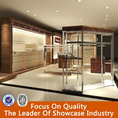 China High end quality metal clothing store display racks design for sale