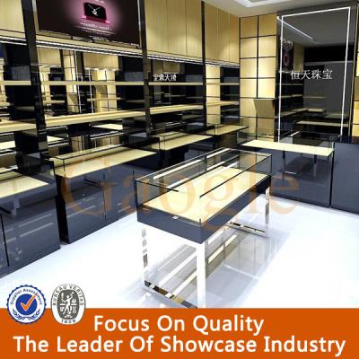 China display cabinet and showcase jewelry shop furniture for jewelry shop for sale