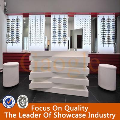 China Fashion Interior Design Display Retail Optical Shop Decoration for sale
