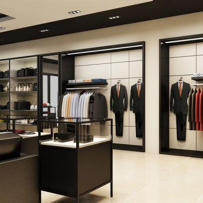 China Wooden fashion retail decoration clothes stores for sale