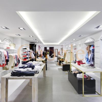 China Hot Sale! Interior Retail Design Clothes Rack Shop Fittings for sale