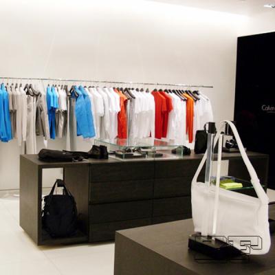 China Customized Clothing Shop Interior Design With Shop Showcase Design for sale