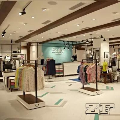 China Fashionable display furniture clothing store equipment for sale