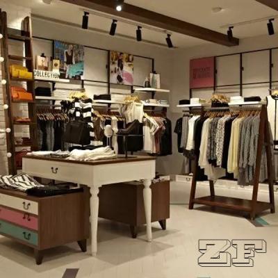 China Modern And Nature Style Table Design For Clothes Shop Counters for sale