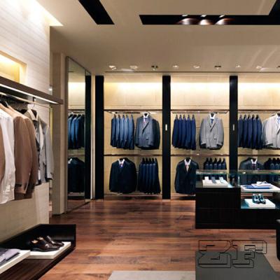 China Most popular big brand garment shop interior design for sale