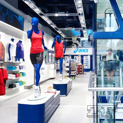 China Wooden garments display racks for shop for sale