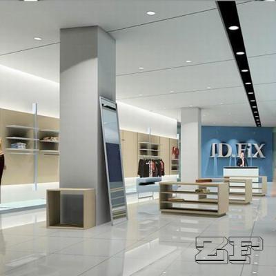 China Wooden Clothing Display Racks for sale