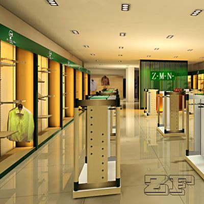 China Modern Mens Clothing Display for sale