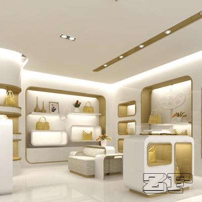 China Fashion Luxury Handbag Store Display Shelf for sale